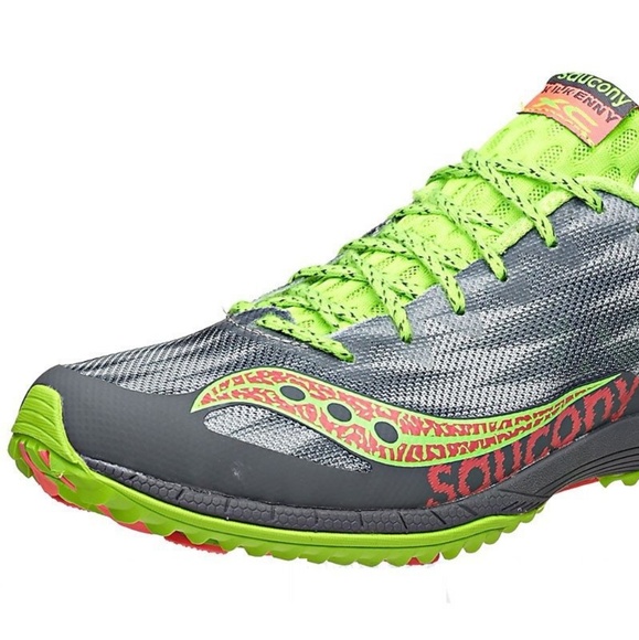 Saucony | Shoes | Saucony Womens Kilkenny Xc Spike Gryslimepink | Poshmark